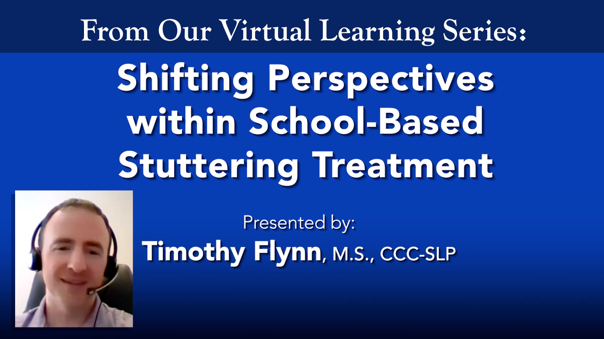 Shifting Perspectives Within School-Based Stuttering Treatment ...